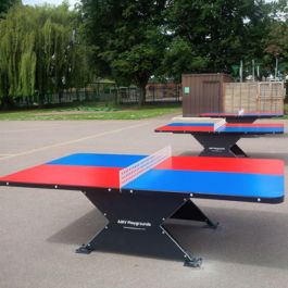 Table Tennis Table - Multi Coloured Top