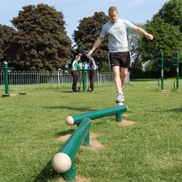 Outdoor Balance Beams