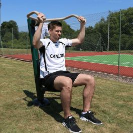 Resistance Shoulder Press